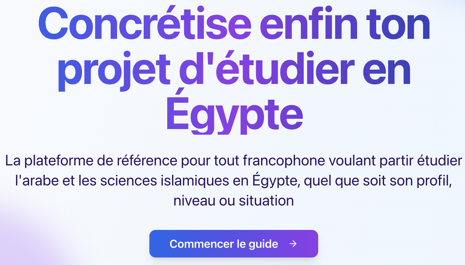 Talib Al Misr - Étudier sereinement en Égypte